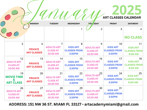 Art Classes Miami | Art Classes Wynwood | Miami